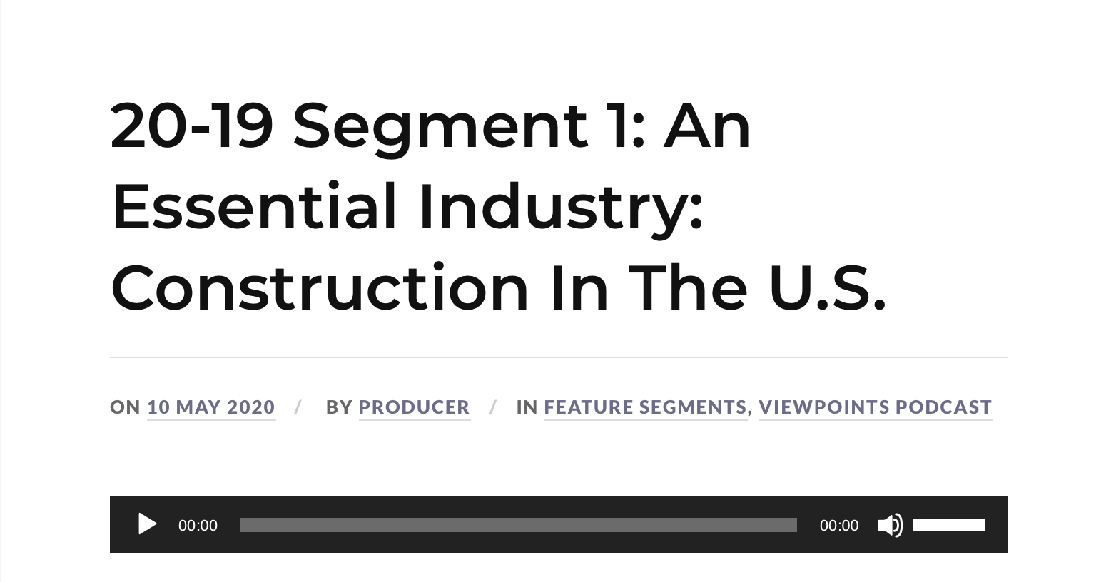 An Essential Industry: Construction In The U.S. - ConstructReach